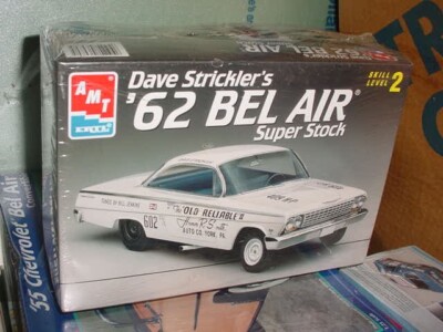 AMT-------DAVE STRICKLER'S,,,,1962 CHEVY SUPER STOCKER | eBay
