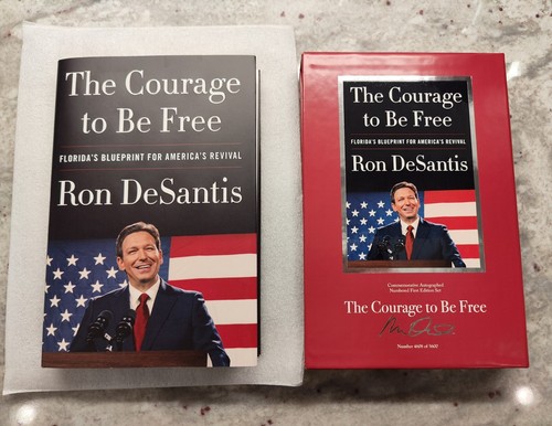 Ron DeSantis Signed Numbered Deluxe Collector Set /5600 The Courage to ...