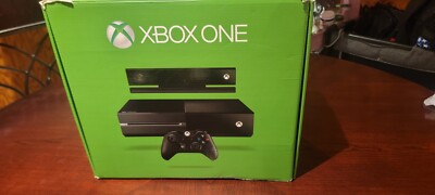 Microsoft Xbox One Kinect Bundle 500GB Black Console (7UV-00239 ...