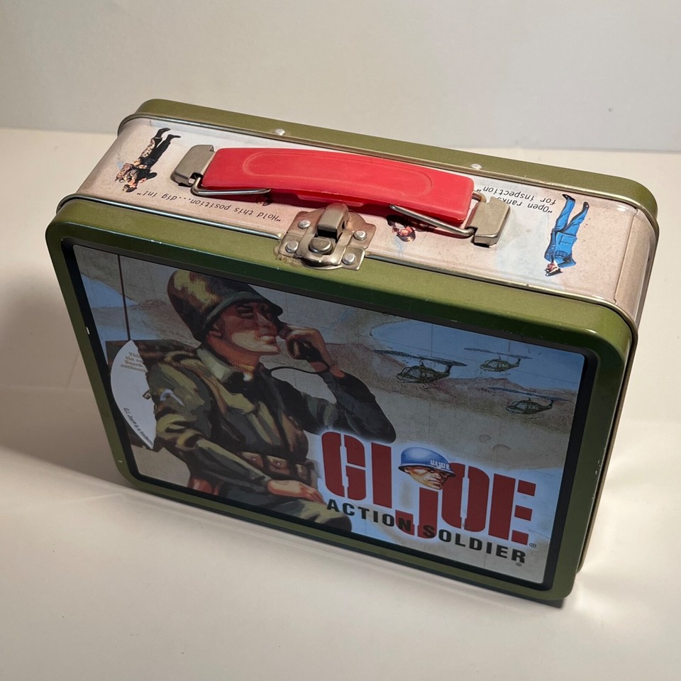 1999 GI Joe Action Soldier Metal Lunch Box Limited Edition Collector ...