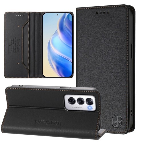 For Oppo Reno12 5G Global RC01 Dual-Folded Magnetic Suction Rfid Phone ...