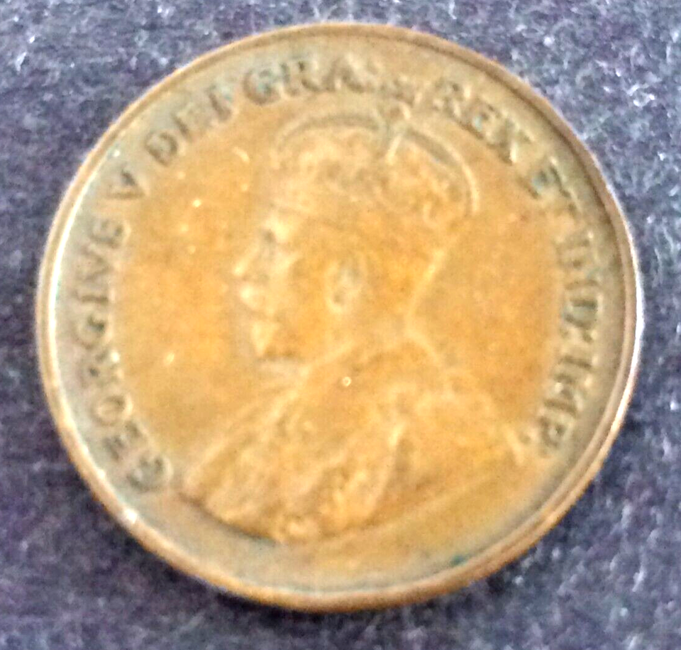 1924 CANADA 1 CENT PENNY COIN KEY DATE - KING GEORGE V (139) | eBay