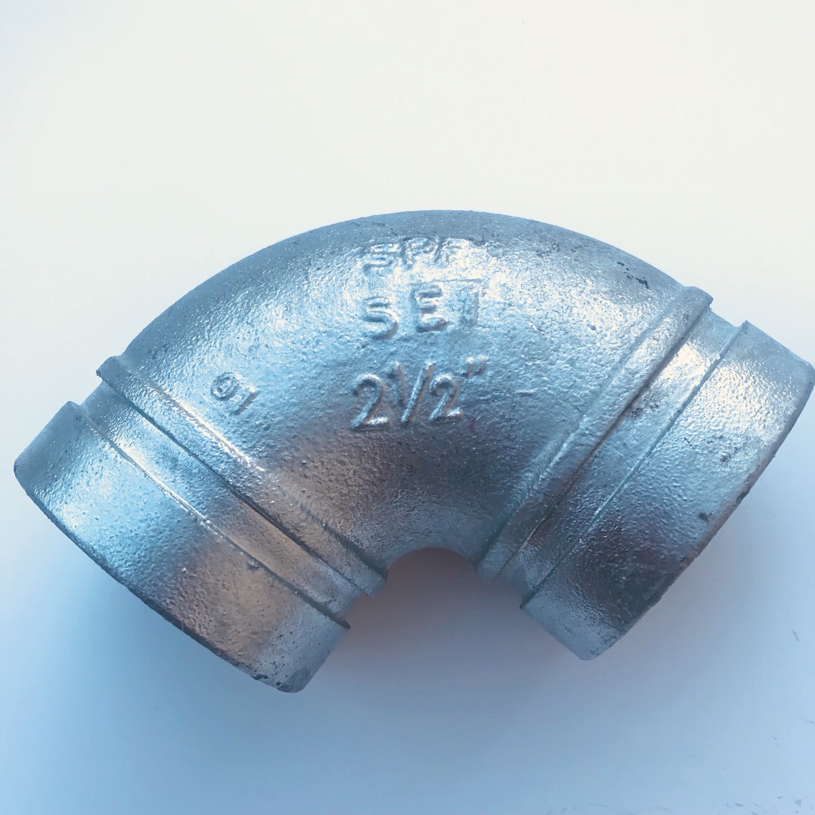 2-1/2” GALVANIZED 90° GROOVED ELBOW | eBay