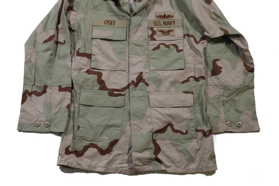 Original US Navy DCU Jacket - Desert Combat Uniform BDU | eBay