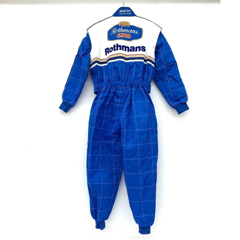 Rothmans Williams Renault Formula 1 Sparco Racing Suit Jacket Size L ...