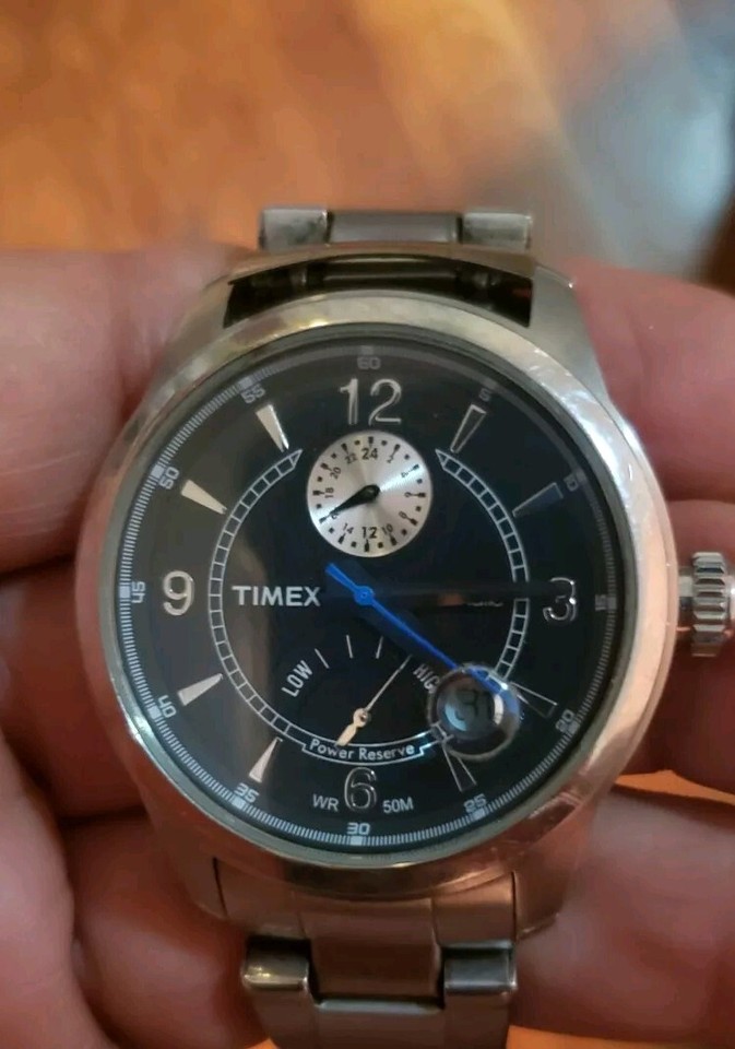 Timex "Power Reserve" Automatic Wristwatch WR50M | eBay