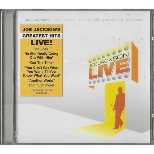 Joe Jackson CD Two Rainy Nights : Live In Seattle / Edel – 0153532KOC ...