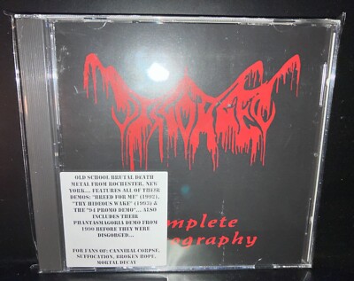 DISGORGED - COMPLETE DISCOGRAPHY [CD - 2022 - CDN RECORDS / THE GROWL ...