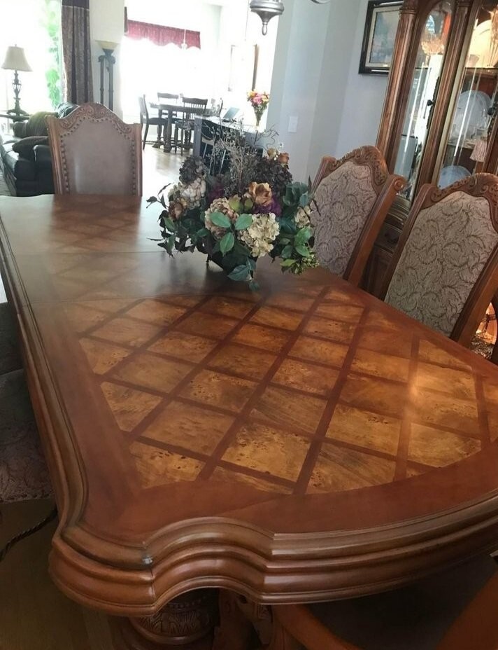 Michael Amini Monte Carlo Dining Set | eBay