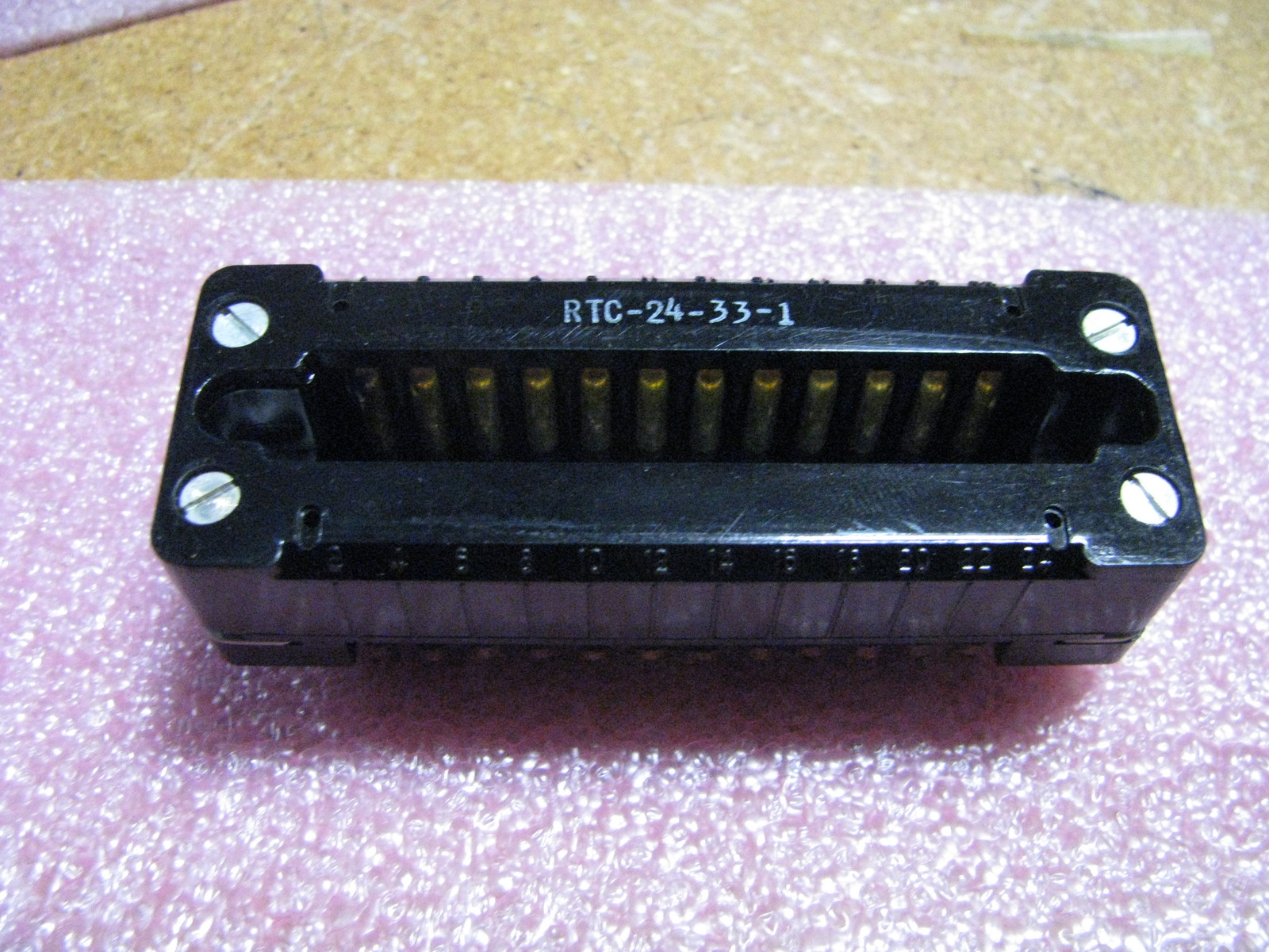 ITT CANNON CONNECTOR # RTC-24-33-1 NSN: 5935-00-187-4568 | eBay