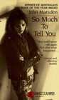 So Much to Tell You - VERY GOOD 9780449703748| eBay
