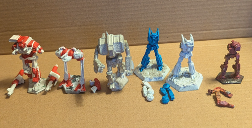 Battletech IWM Miniatures Painted Demi Lance Project Phoenix Lot | eBay