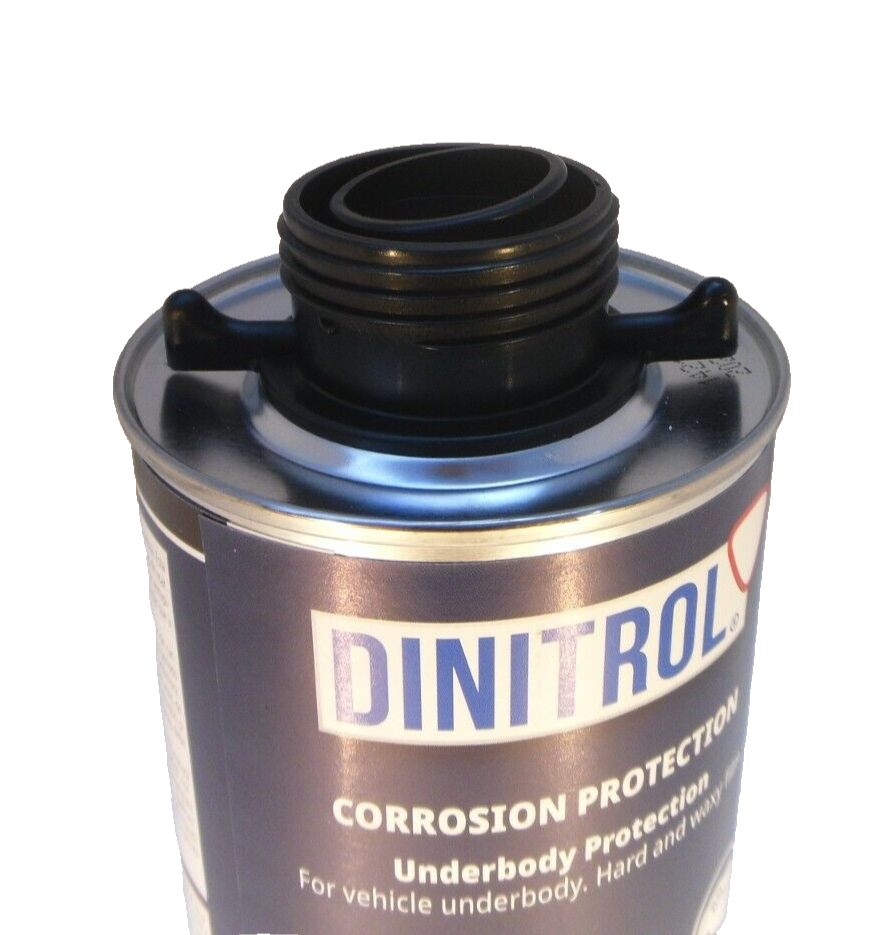 12 x DINITROL 4941 Underbody Chass Rust Proofing Black Wax 1L Litre Can ...