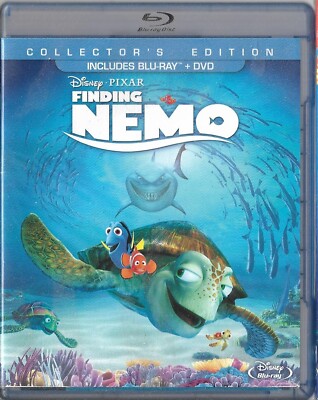 FINDING NEMO - OSCAR-WINNING DISNEY ANIMATED CLASSIC - BLU-RAY/DVD - 3 ...