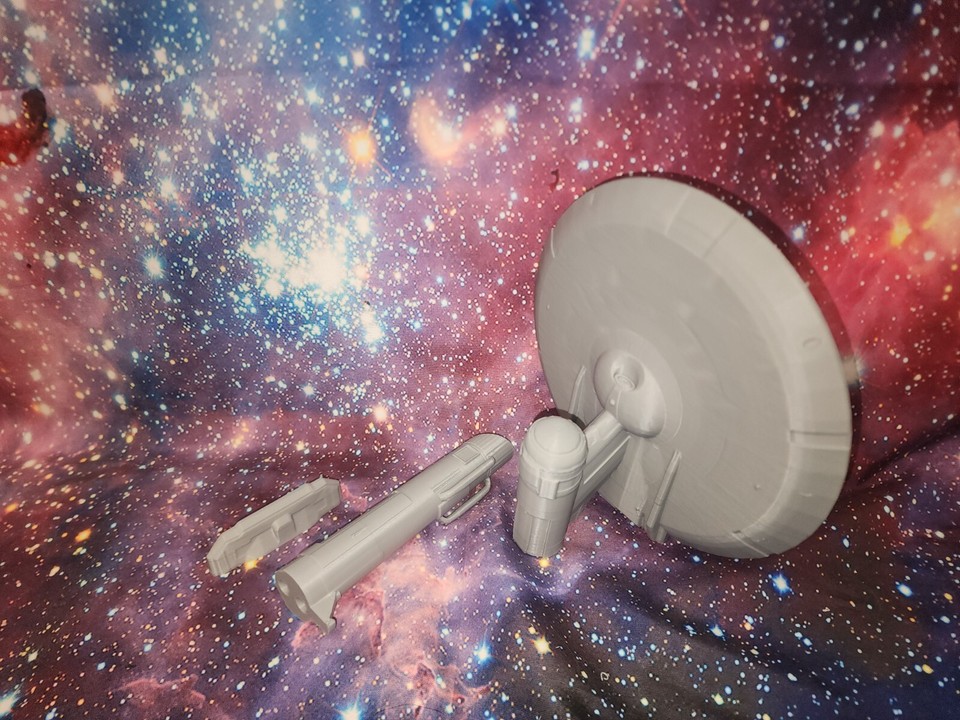 The Galactic Starport Federation Hermes Class Larger Scale PLA Model Kit | eBay