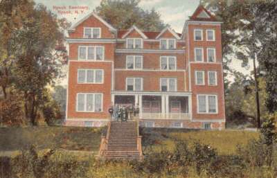 Nyack New York Nyack Seminary Color Lithograph Vintage Postcard U6072 ...
