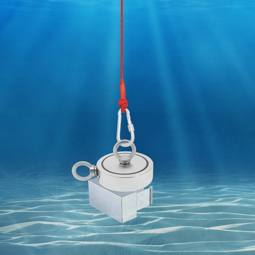 Heavy Duty Magnet Fishing Kit Fishing Magnet Rope Hanging Ring Sets w ...