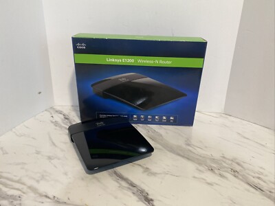 Linksys E1200 300 Mbps 4-Port 10/100 Wireless N Router -ROUTER BOX ONLY ...