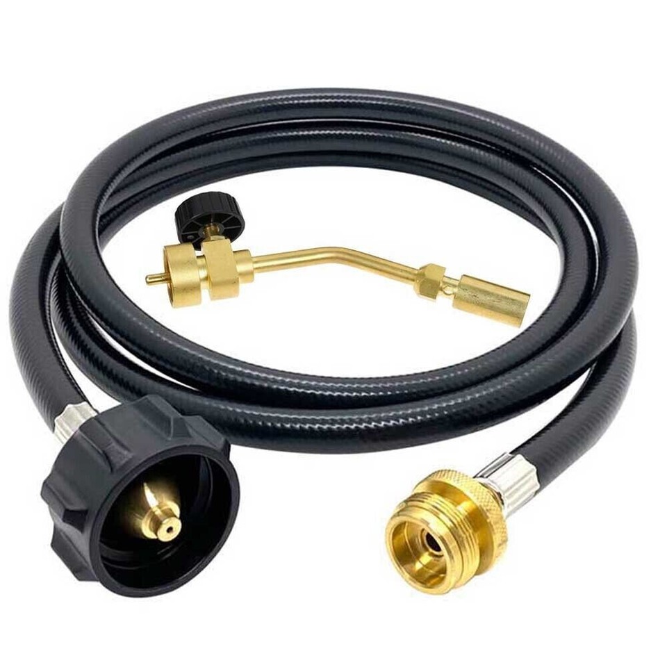 Mapp Propane Gas Tank Start Torch / Hose Adapter Brazing Soldering ...