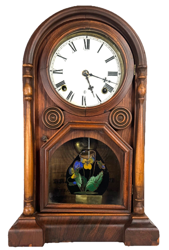 Vintage Welch Spring Co rosewood beehive clock Model Italian 2 Fully ...