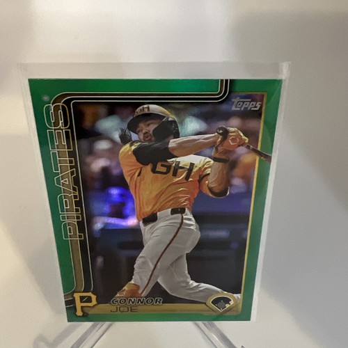 2025 Topps Series 1 Green Foil Parallel 168 CONNOR JOE Pirates 08/99 | eBay