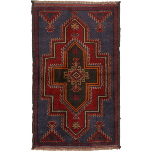 Wool Carpet Handmade Baloch Traditional Afghan Tribal Rug 4.3x2.6 ft | eBay