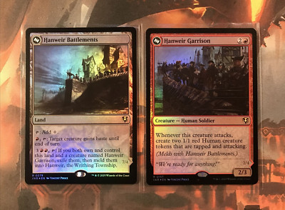 MTG Hanweir Battlements Hanweir Garrison FOIL Innistrad Remastered INR ...