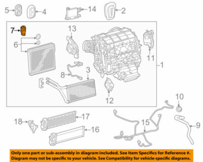 88515-48110 Toyota Valve, cooler expansion 8851548110, New Genuine OEM ...