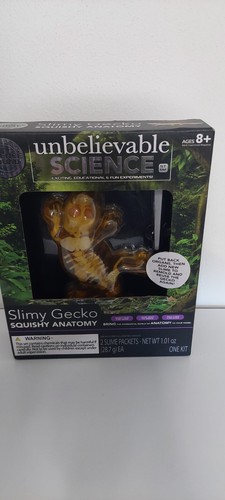 Slimy Gecko Squishy Anatomy Unbelievable Science Experimets Kids ...