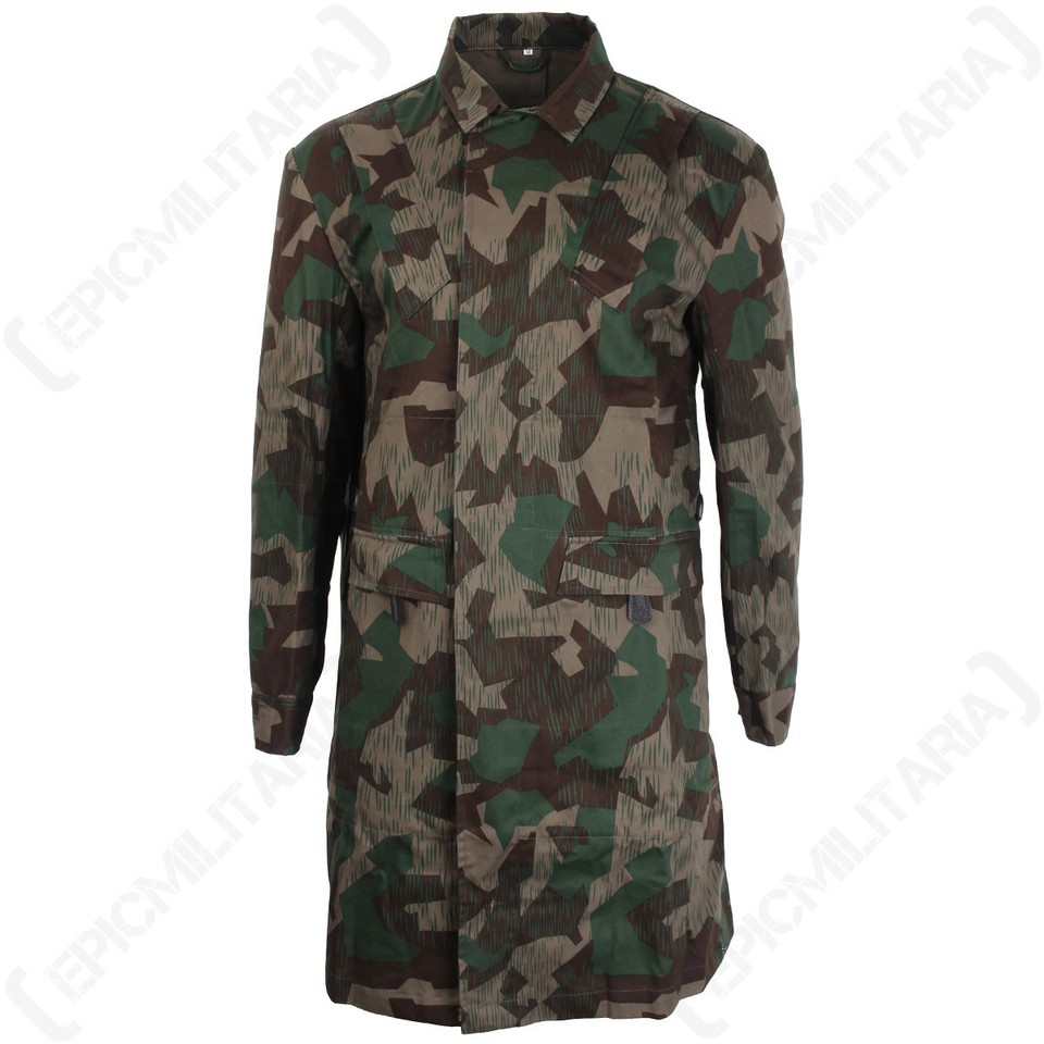 WW2 German Splinter B Camo Jump Smock - Repro Jacket Coat Luftwaffe ...