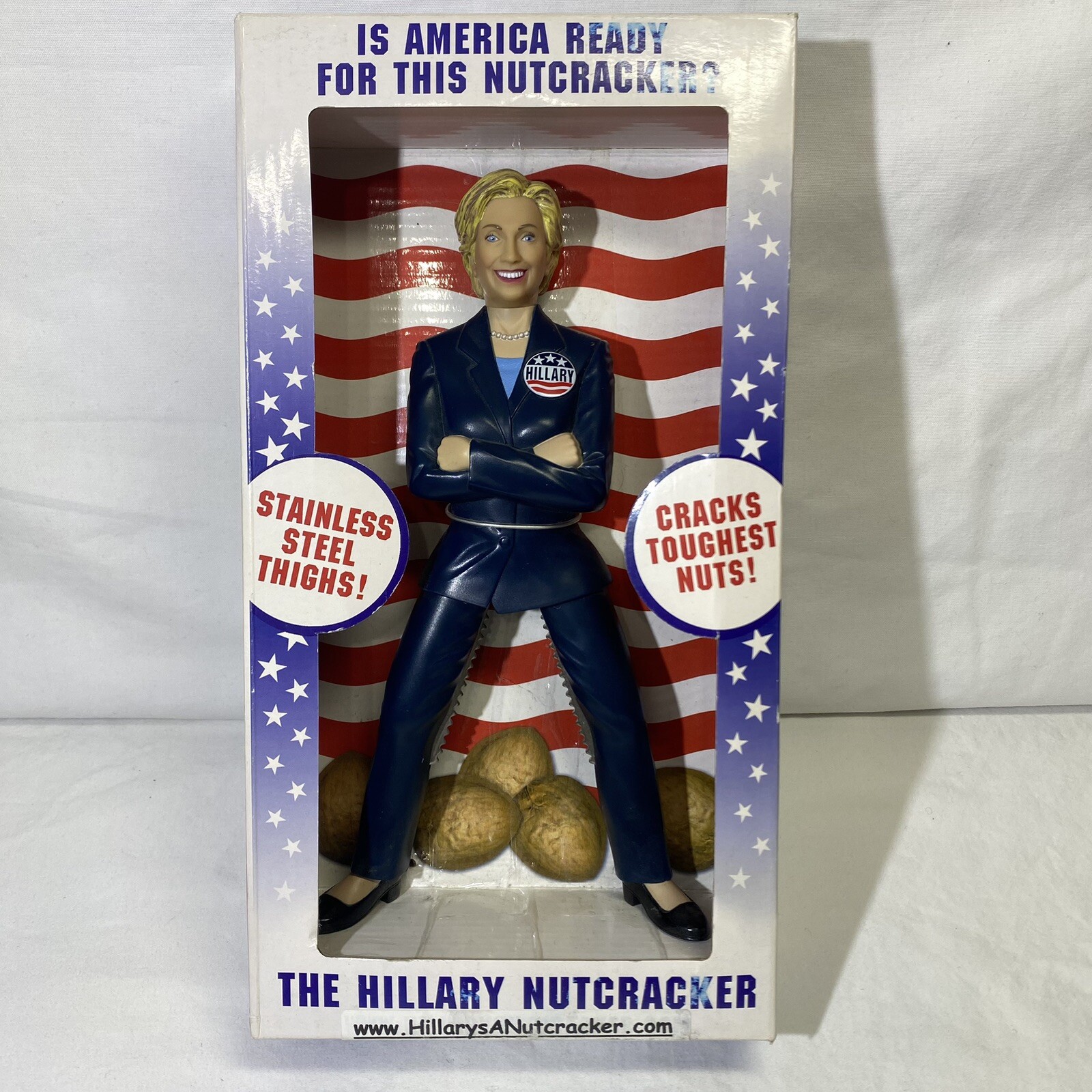 Hilary Clinton Nutcracker The Hilary Nutcracker Stainless Steel Thighs ...