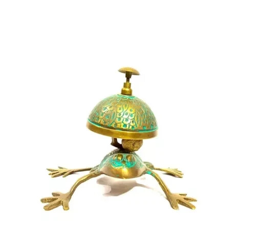 Beautiful Designer Nautical Brass Bell Brass Antique Frog Brass ...
