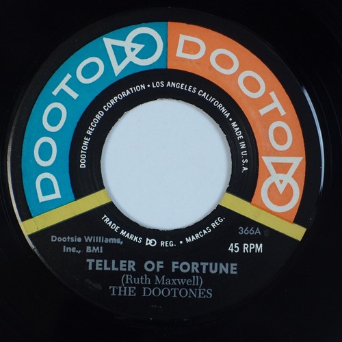THE DOOTONES: Teller of Fortune DOOTO Doo Wop 45 NM Rare Reissue | eBay