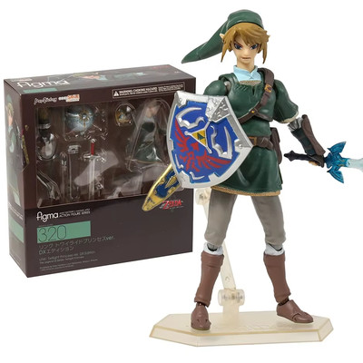 Figma 320 The Legend of Zelda Twilight Princess Link Posable Action ...