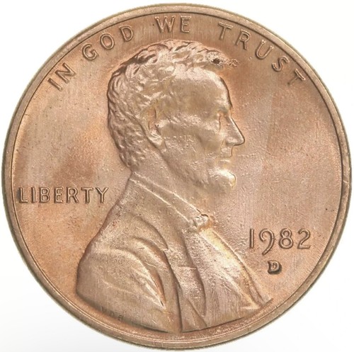 1982 D Small Date Zinc Lincoln Memorial Cent (UNCIRCULATED) | eBay