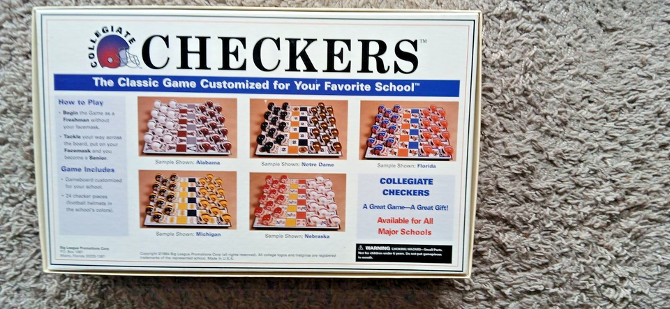 penn state checkers game complete | eBay