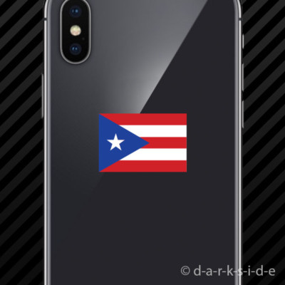 (2x) Puerto Rican Flag Cell Phone Sticker Mobile pr rico | eBay