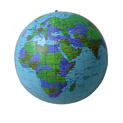 INFLATABLE EARTH FLOATING PLANET EARTH BUBBLE PVC BALLOON Dia. 30cm ...