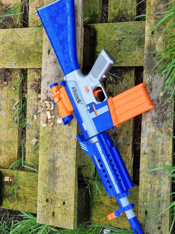 NERF BULLET Foam Ammo Blaster Dart Gun ARMY TOY LASER Electric Semi ...