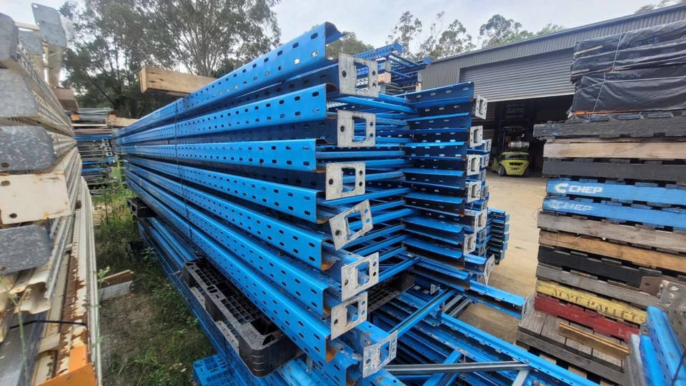 Second Hand Pallet Racking Dexion MK3 Frames Boards Suppot Bar | eBay ...