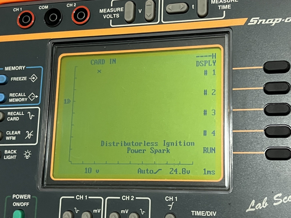 Snap On EEOS306A Engine Lab Scope Oscilloscope Set in Case | eBay