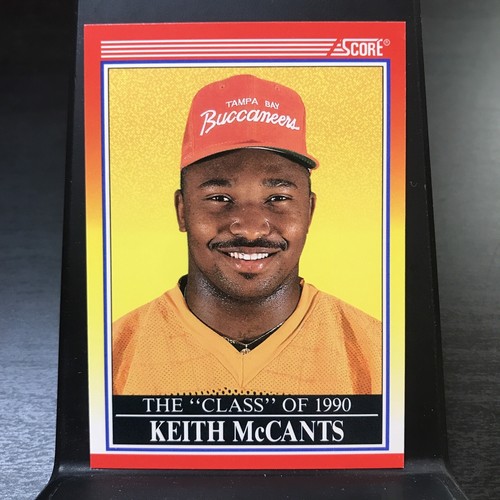 1990 SCORE KEITH MCCANTS ROOKIE #617 TAMPA BAY BUCCANEERS RC ALABAMA | eBay