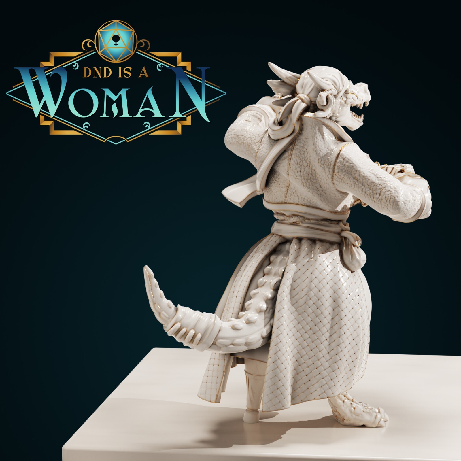 Kobold Bard - Aga | Dungeons and Dragons Miniature D&D | DnD is a Woman ...