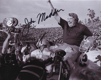 JOHN MADDEN - RAIDERS Autographed 8x10 Signed Reprint Photo !! | eBay