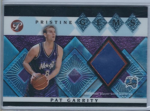2003-04 Pristine Basketball Pat Garrity Pristine Gems Orlando Magic ...