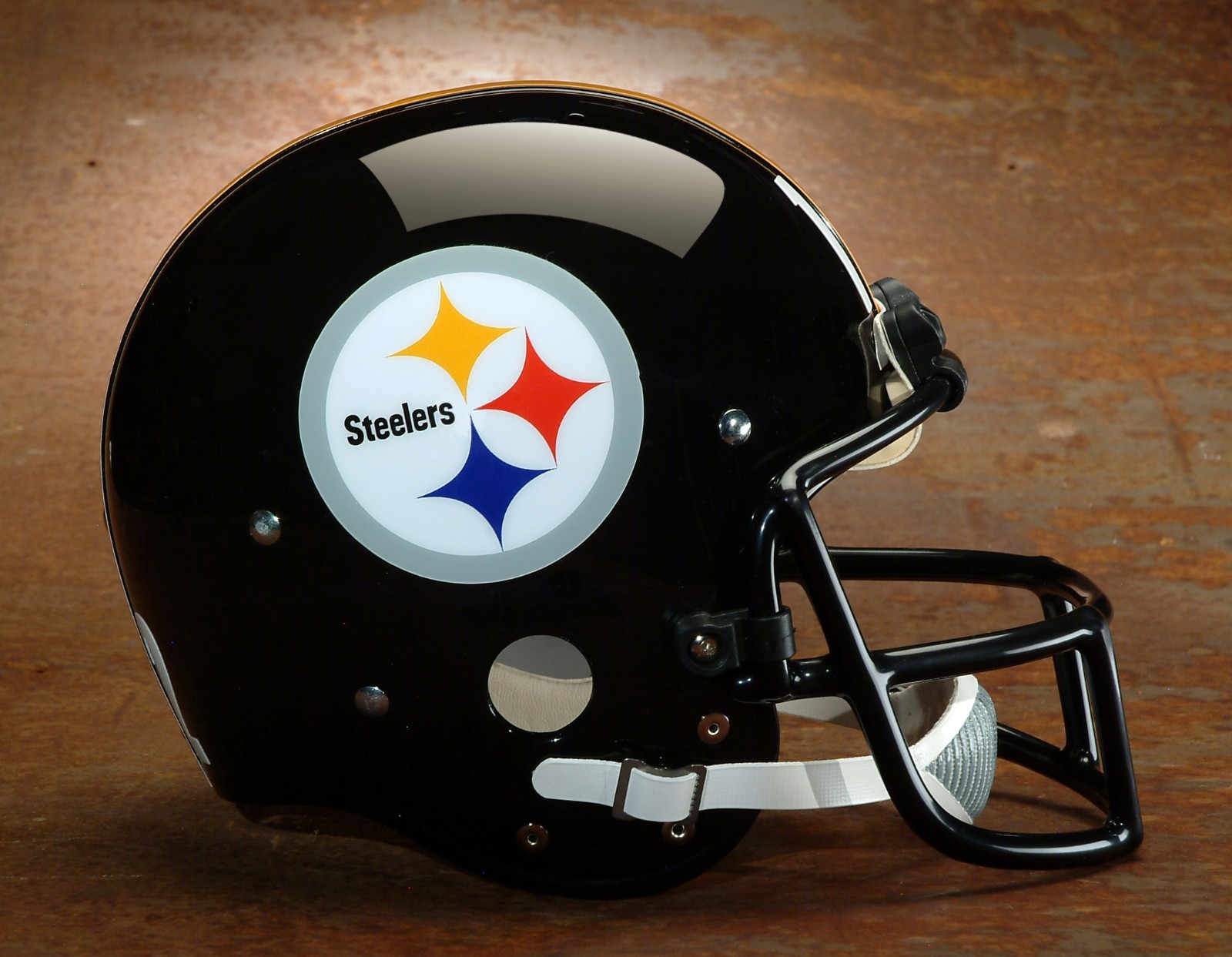 Pittsburgh Steelers style NFL Vintage Football Helmet - TERRY BRADSHAW ...