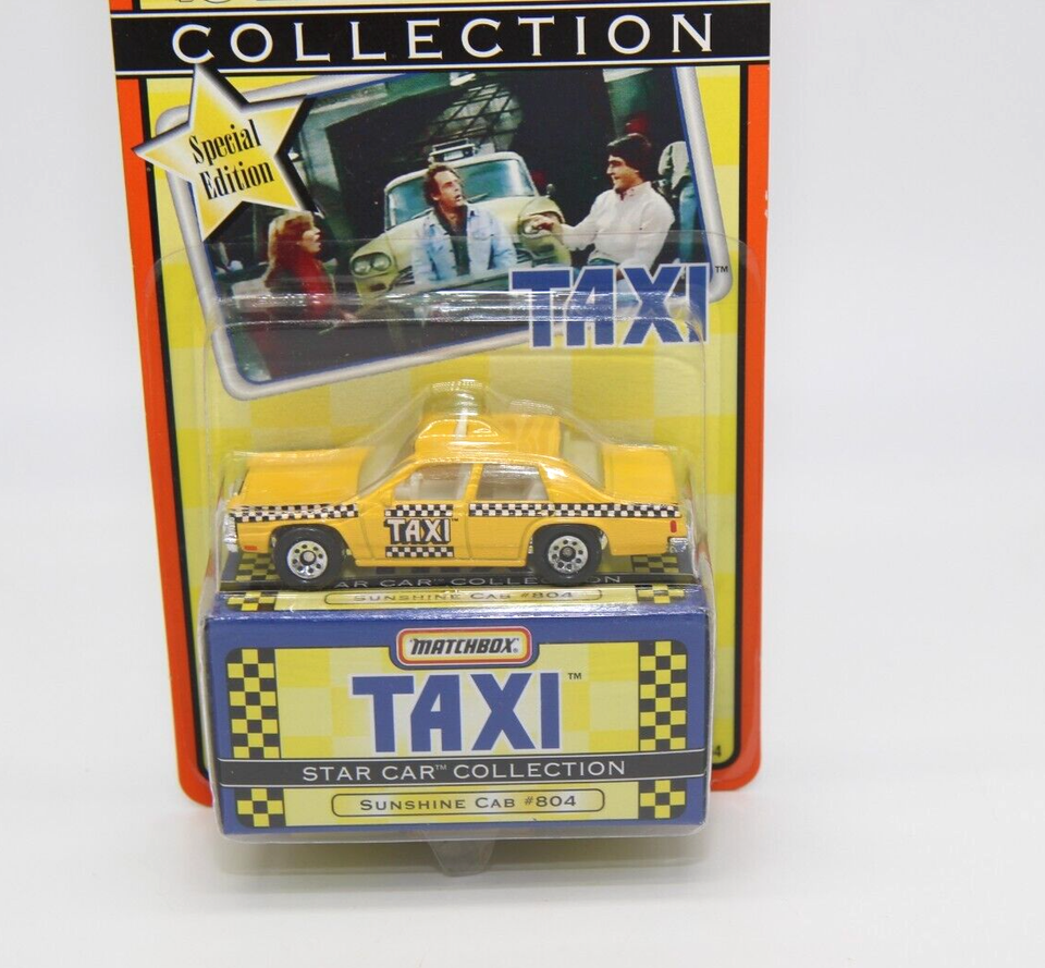 Matchbox Taxi Sunshine Cab #804 from Star Car Collection Series 1 ...