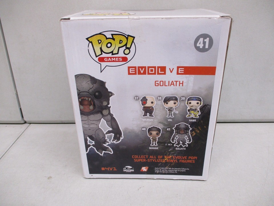 Funko Pop Games Evolve Goliath 41 | eBay
