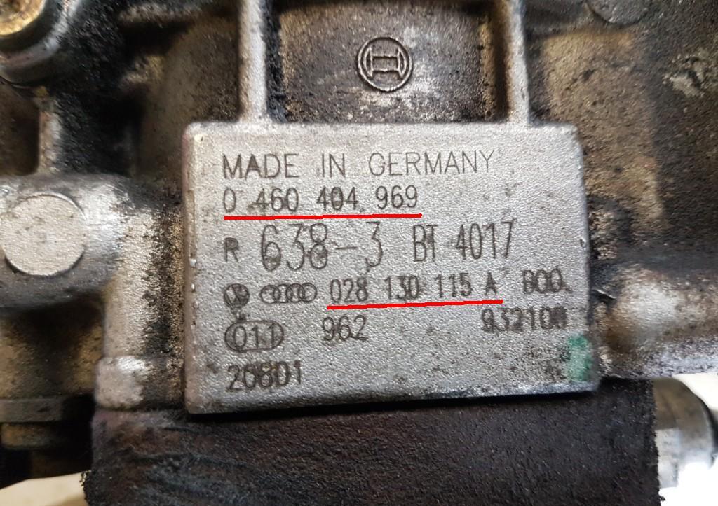 Repair kit for Bosch VE fuel pump 0460404969 VW Passat B5 Audi A4 1 ...