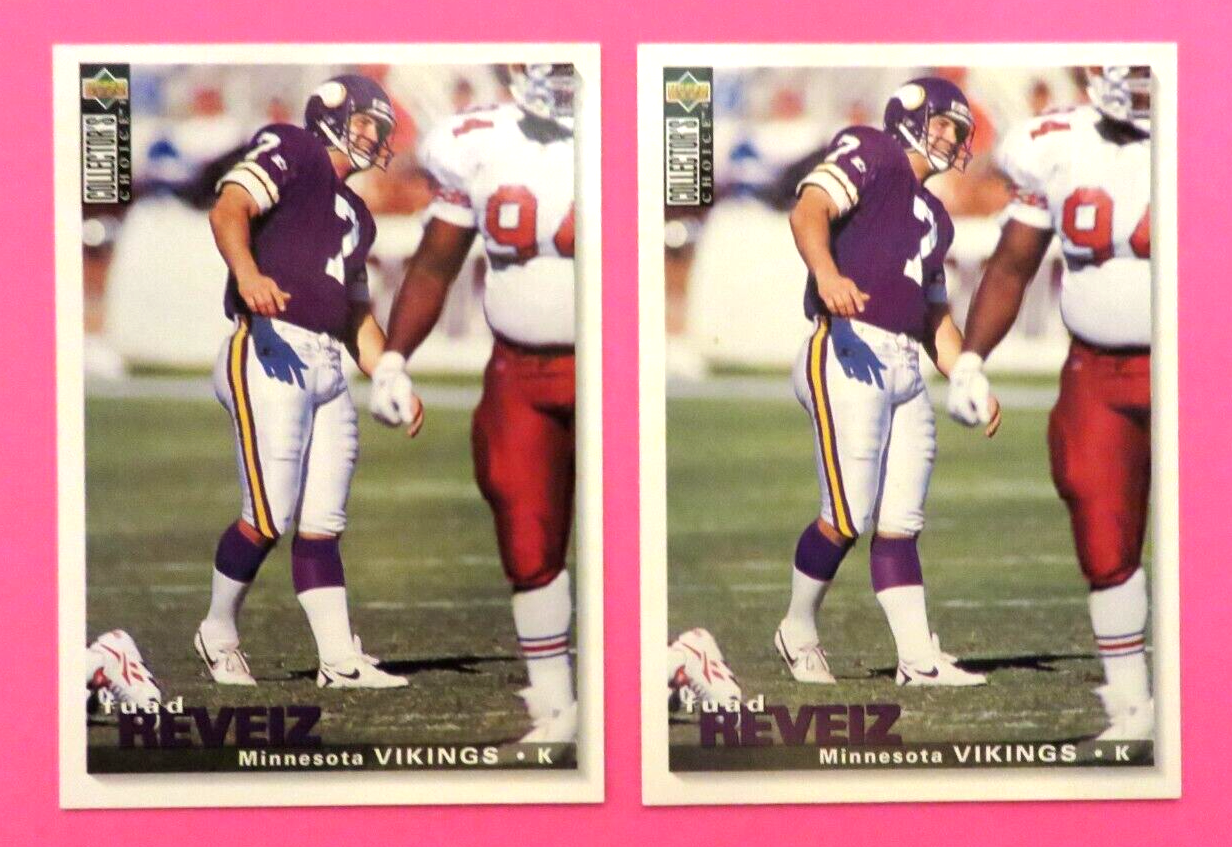 2 - 1995 Upper Deck, Minnesota Vikings - FUAD REVEIZ | eBay